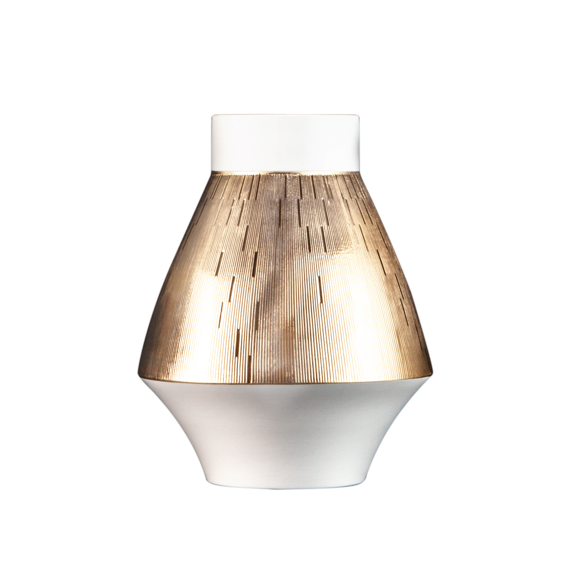 Infini gold small vase – Haviland USA